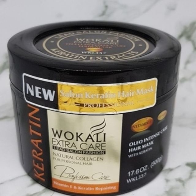 Wokali Extra Care Natural Collagen Keratin Hair Mask 500g | Shopee Malaysia