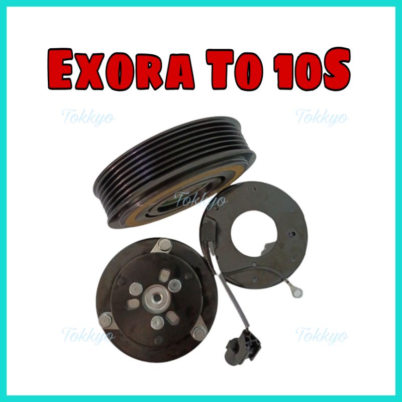 Proton Exora To 10S17C 6PK Aircond Compressor Magnetic Clutch Pulley ...
