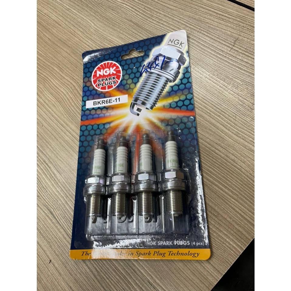 100% ORIGINAL NGK BKR6E-11 TOYOTA VIOS ALTIS CAMRY ESTIMA YARIS WISH SUZUKI SWIFT SPARK PLUG SET ...