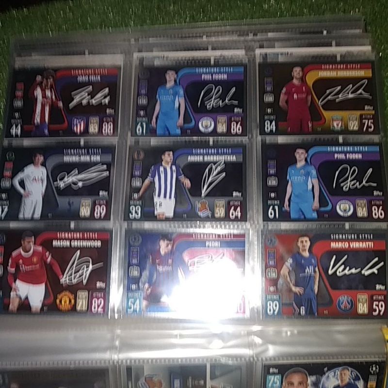 [Signature Style] Topps Match Attax UCL 2021/22 | Shopee Malaysia