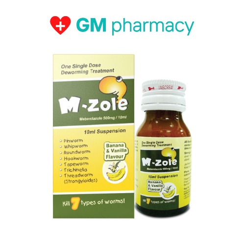 M-ZOLE SUSPENSION DEWORMING TREATMENT 10 ml | Shopee Malaysia