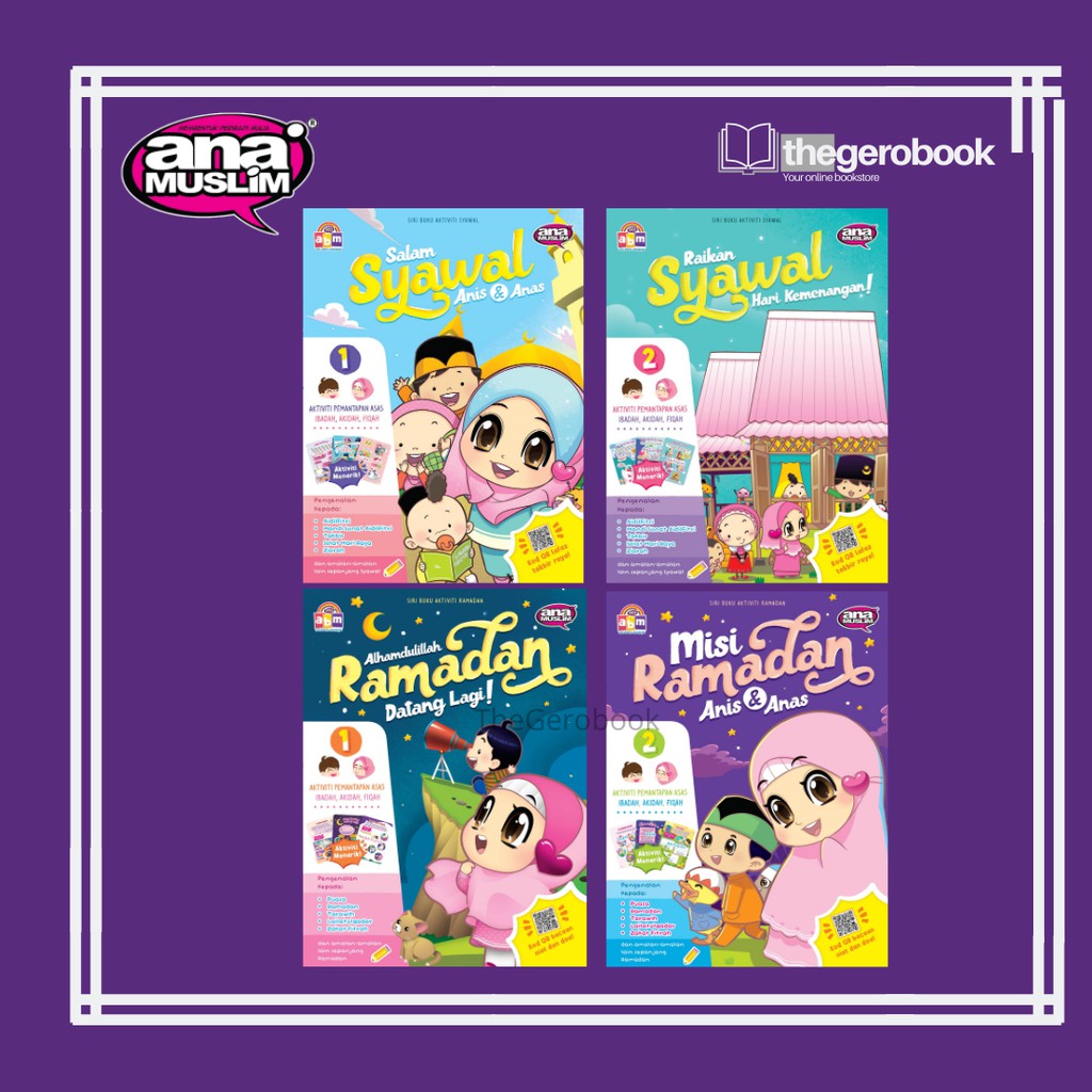 BUKU AKTIVITI KANAK-KANAK RAMADAN DAN AIDILFITRI ANAS & ANIS | ANA ...