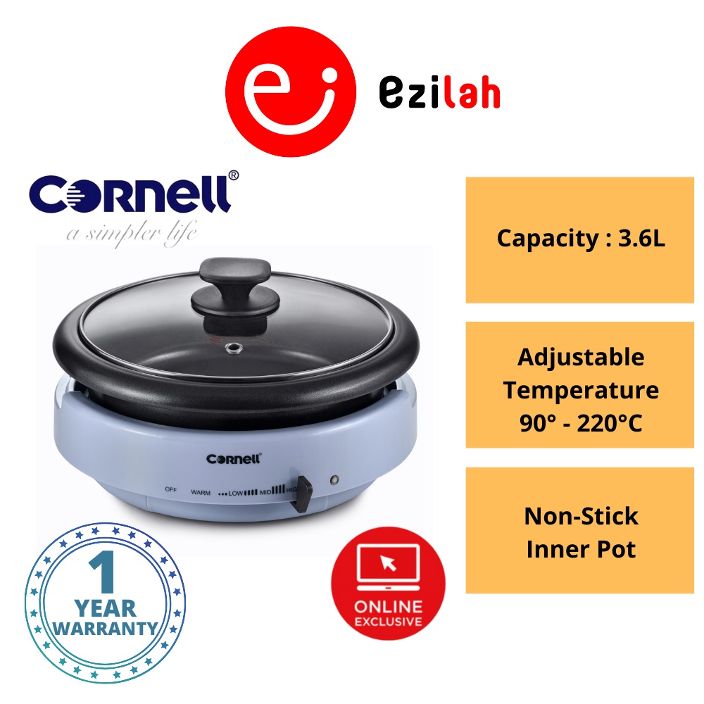 Cornell Multi Cooker 3.6L Blue Bae Series - CMC-S360X *Online Exclusive ...