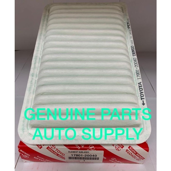 TOYOTA CAMRY / HARRIER / ALPHARD ANH10 AIR FILTER (17801-20040 ...