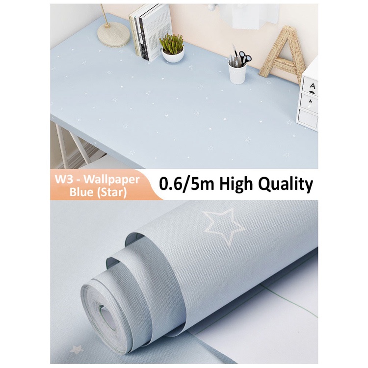60CM x 5M Corak 2D Self Adhesive Tabletop Wall sticker, wallpaper ...