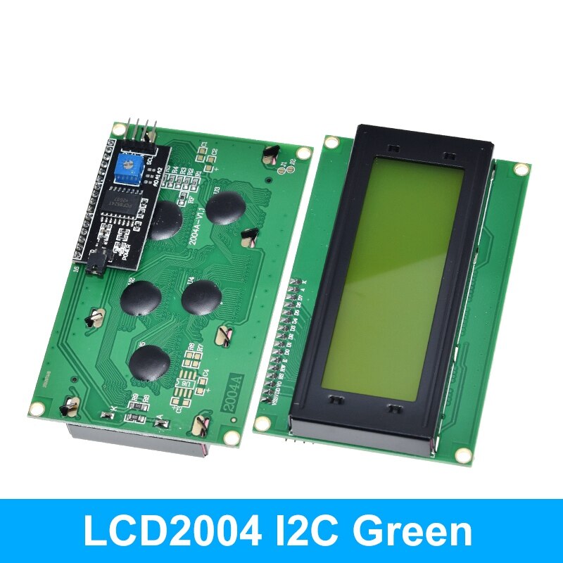 LCD2004+I2C 2004 20x4 2004A Blue/Green screen HD44780 Character LCD /w ...