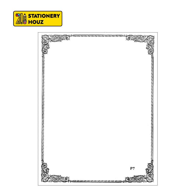 Stationery Houz A4 Hotstamping Certificate Paper with RED SEAL 160 gsm ...