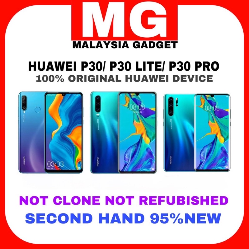 Huawei P30, Huawei P30 Lite, Huawei P30 Pro (Original Used) | Shopee Malaysia