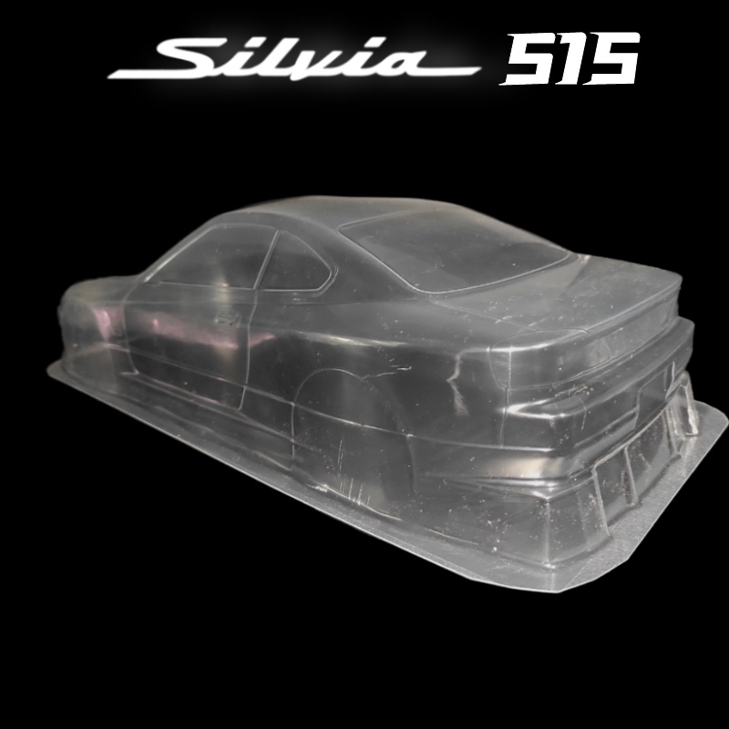 Nissan Silvia7 S15 1:10 PVC clean no painted 260mm Wheelbase drift body ...