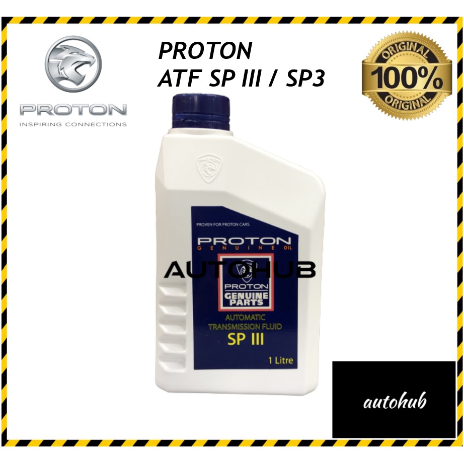 [ORIGINAL] PROTON ATF SPIII SP3 Auto Transmission Fluid Proton | Shopee ...