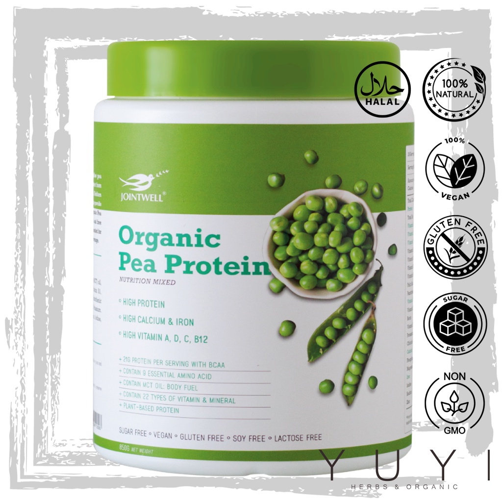 【Jointwell】Organic Pea Protein (Nutrition Mixed) - 800g | Shopee Malaysia