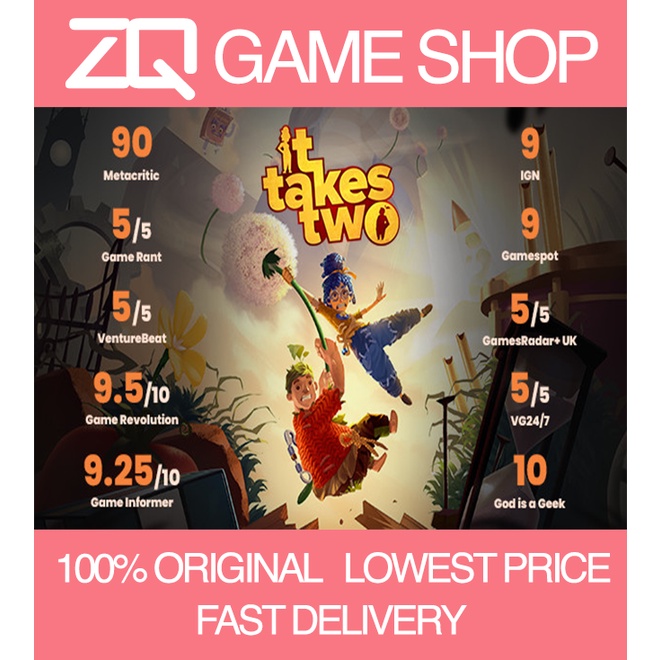 It Takes Two | Steam PC Game | Online & Offline [Instant Delivery ...