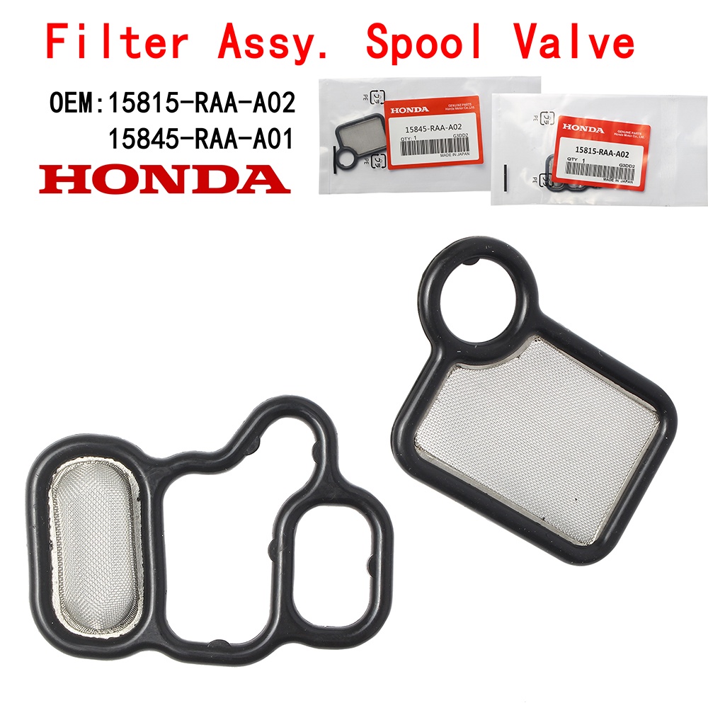 [ SCL AUTOSPARE ] 15815-RAA-A02 / 15845-RAA-A01 Vtec Spool Valve Filter ...