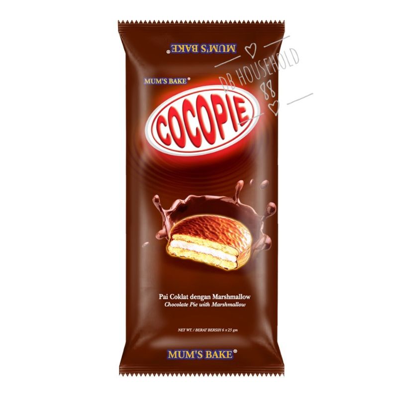 [Mum's Bake] Cocopie chocolate (25g x 6s) | Shopee Malaysia