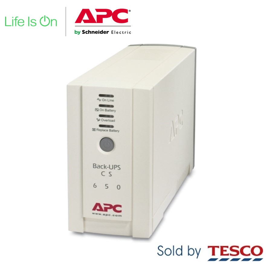 APC Back-UPS CS 650VA 230V ASEAN (BK650-AS) | Shopee Malaysia