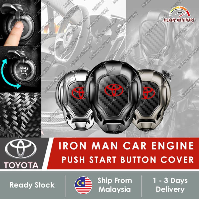 TOYOTA Push Start Cover VIOS YARIS COROLLA CROSS VELOZ FORTUNER HILUX ...