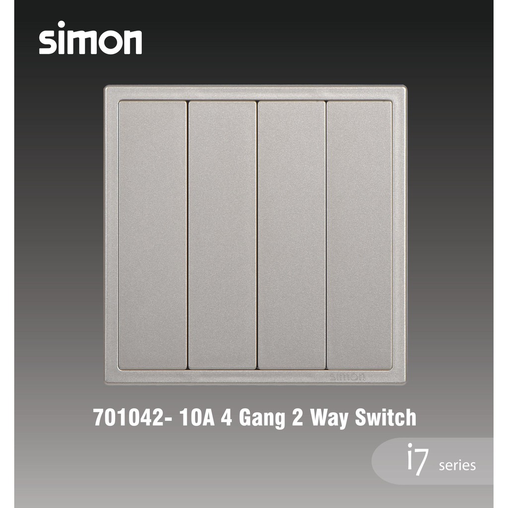 Simon I7 Series Switch / Switches & Socket Outlet (GOLDEN CHAMPAGNE ...