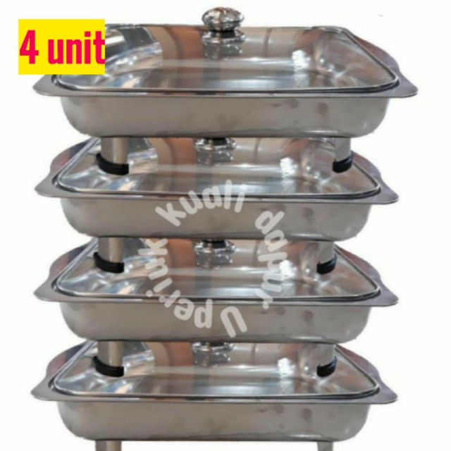 4 set buffet tray kaki Dulang hidangan 36*27*5cm | Shopee Malaysia
