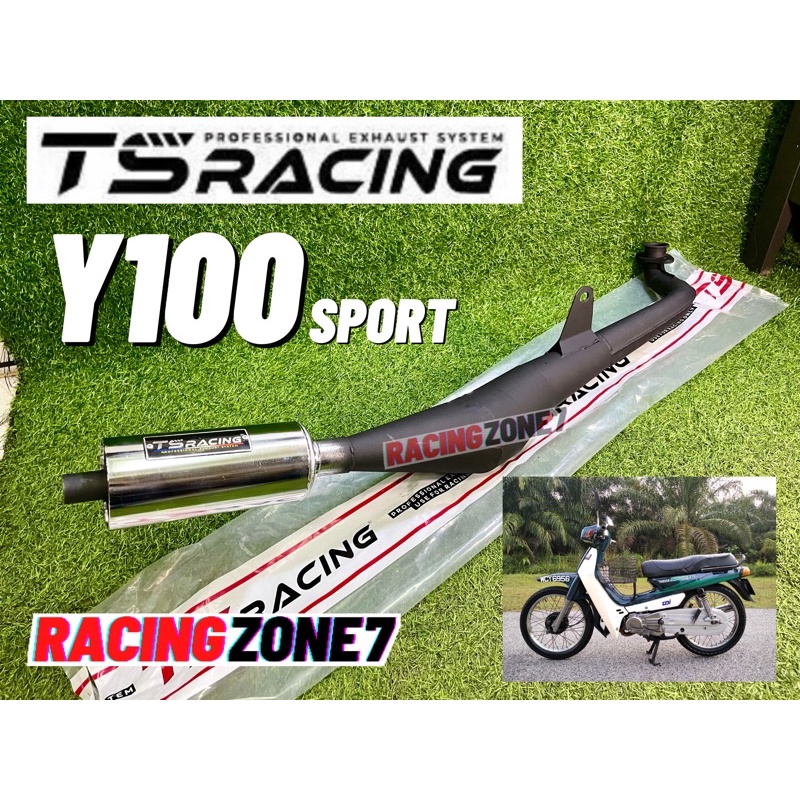 TS RACING Y110 Y100 SS1 SS2 Dinamik Exhaust Standard Racing/ STD Open ...