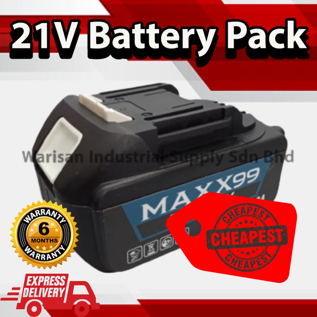 MAXX99 21V Battery Pack / BOSSMAN 20V Battery Pack | Shopee Malaysia