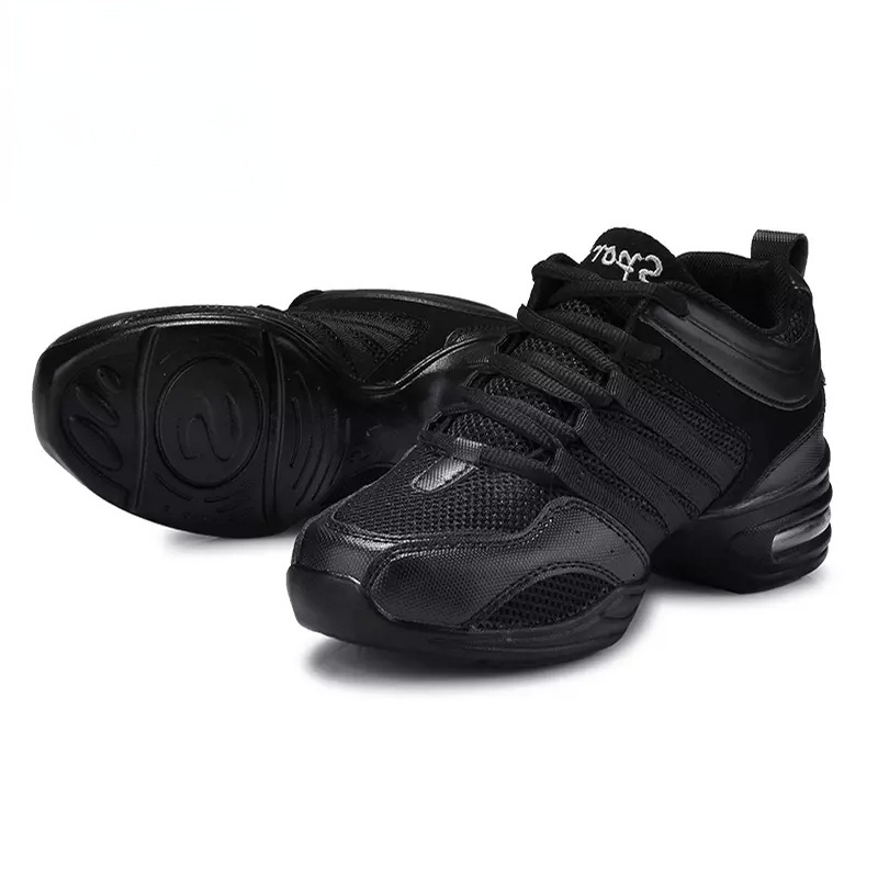 Dancing Shoes Women Soft Outsole Fitness Shoes Breathable Sneakers ...