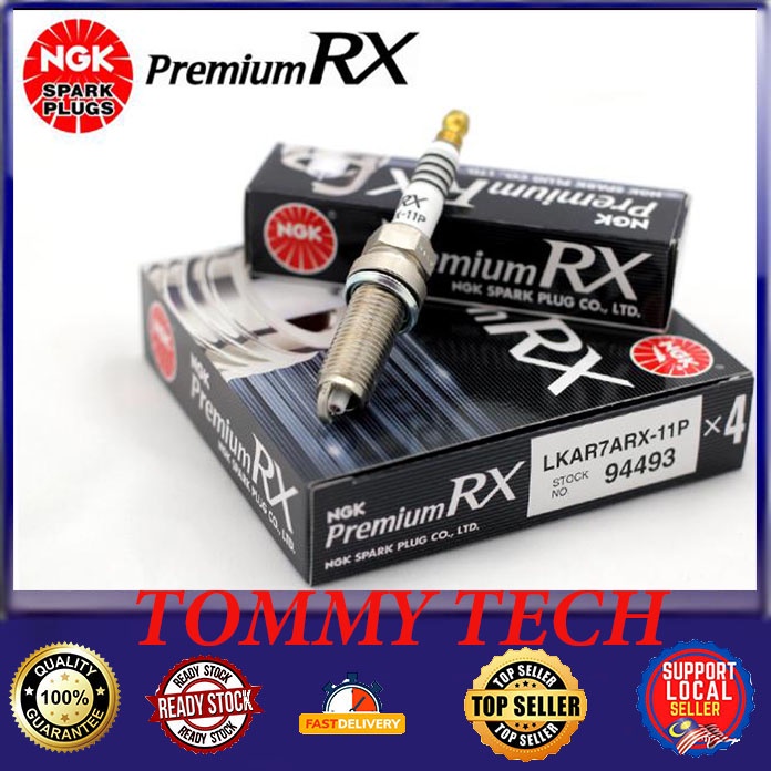 𝙍𝙀𝘼𝘿𝙔 𝙎𝙏𝙊𝘾𝙆 𝙉𝙊 𝙋𝙍𝙀-𝙊𝙍𝘿𝙀𝙍100% original import from JAPAN NGK Premium RX PLUG LKAR7ARX-11P for ...