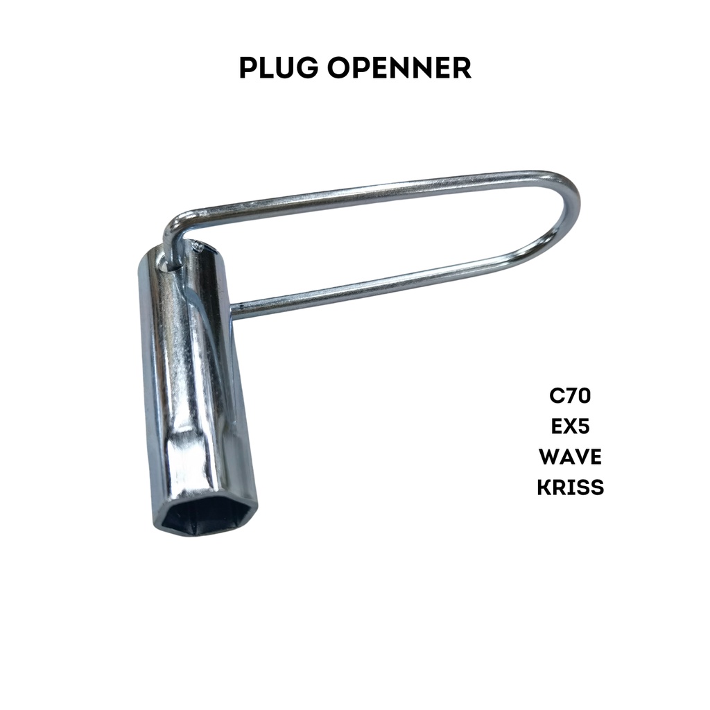 PLUG OPENNER / SPANAR PLUG BOX SPANNER - C70 EX5 WAVE KRISS K100 K110 ...