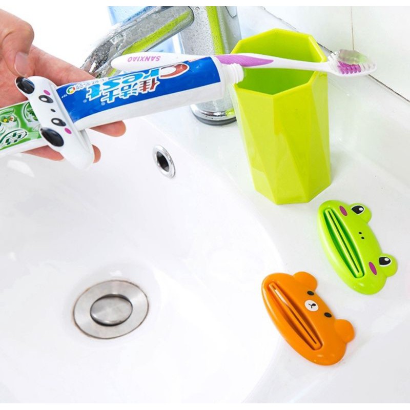 Local Shipping Multifunctional toothpaste squeezing machine cute cartoon toothpaste squeezing ...