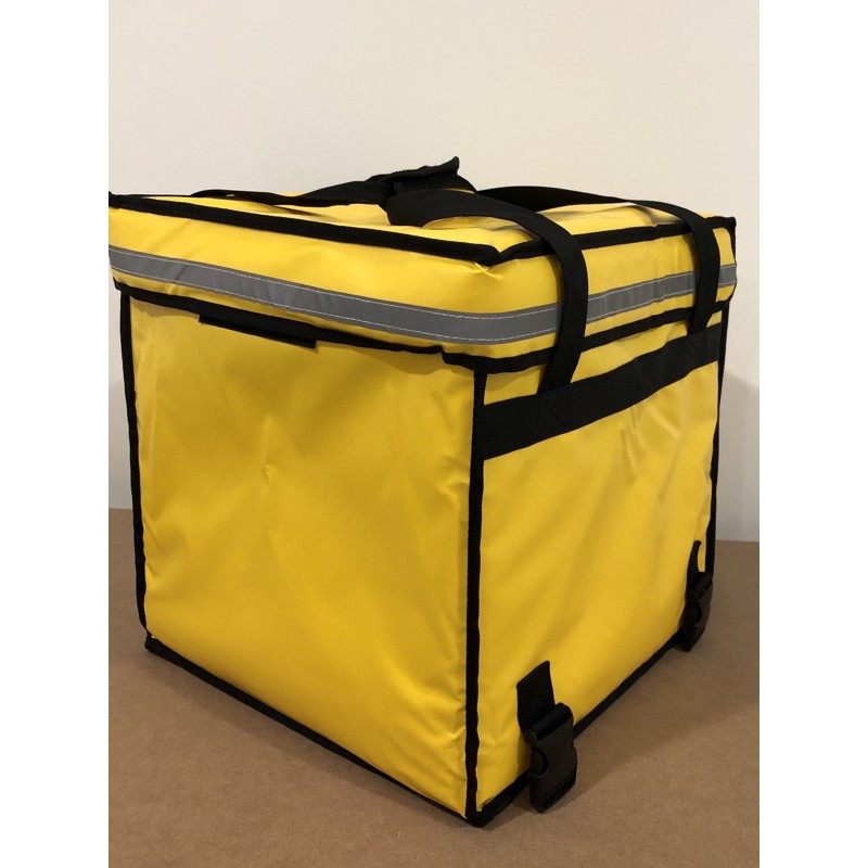💥Ready Stock💥64L Premium PVC Rider Food delivery bag Yellow lalamove mr ...