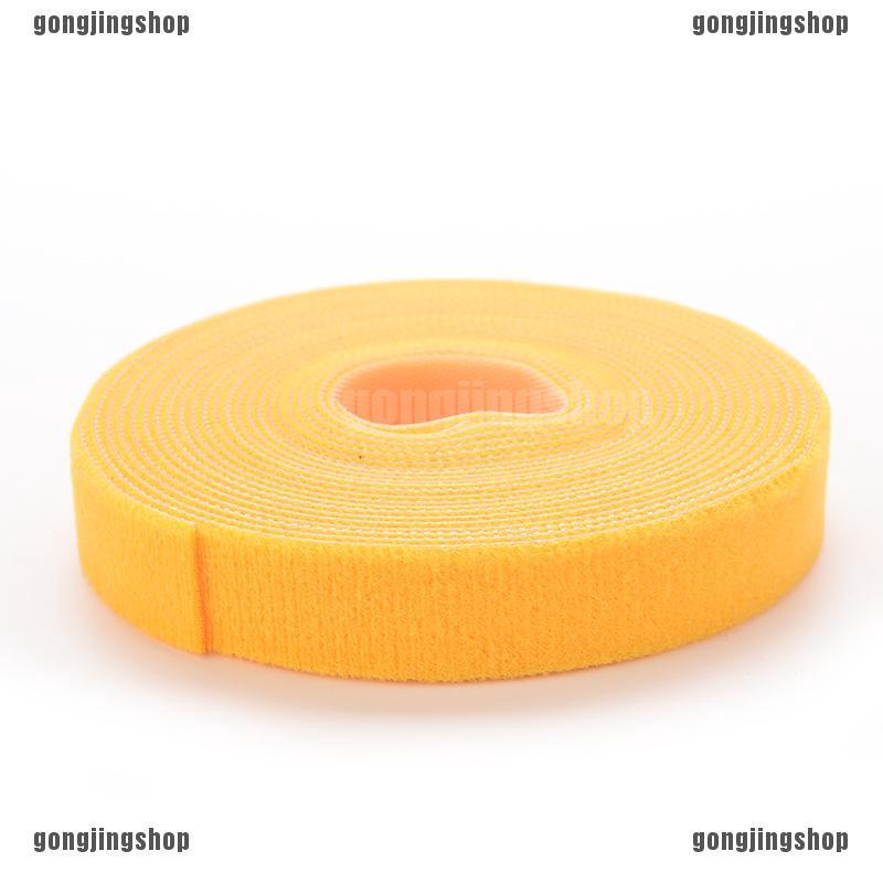 5M Durable Velcro Nylon Strap Fasten Marker Power Wire Management Cable ...