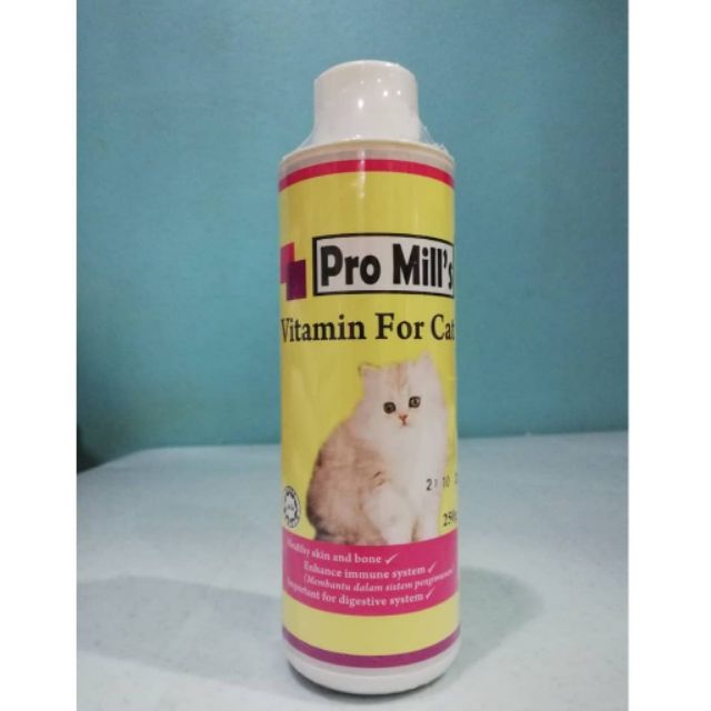 Pro Mill's Vitamin for Cat 250g [Promill] | Shopee Malaysia