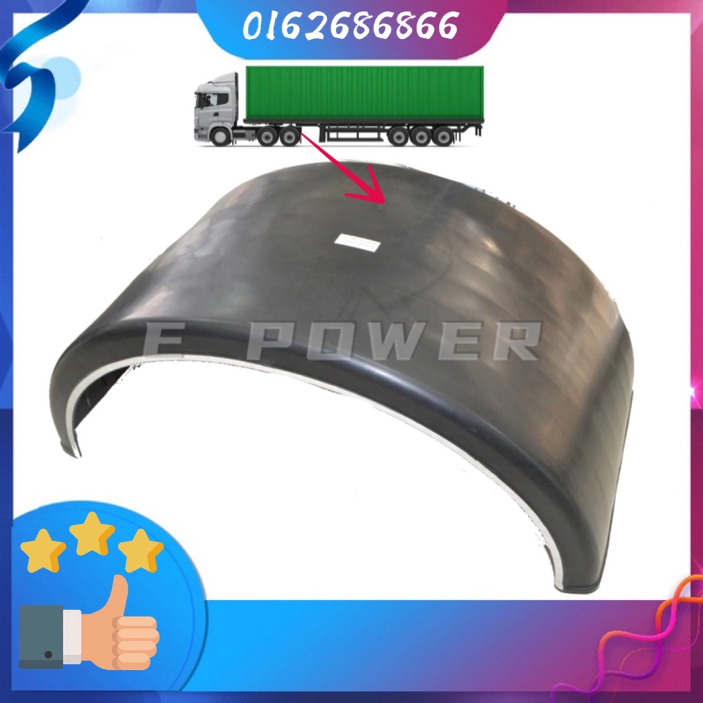 HIGHT QUALITY TRAILER LORRY HEAVY DUTY WHEEL MUDGUARD 26" HINO NISSAN ...
