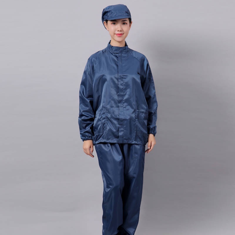 【2022】Jumpsuit Coverall Dust proof ESD PPE Suit Anti-static band cap ...