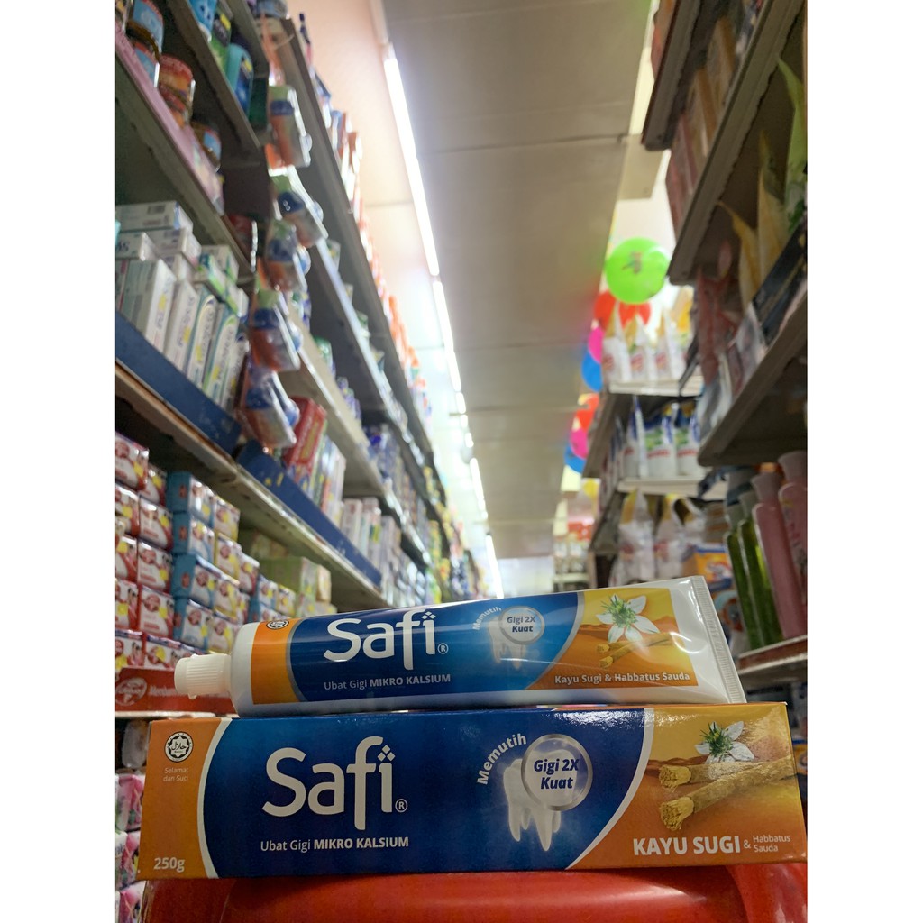 Safi Ubat Gigi Mikro Kalsium (Oren Herba/ Gamat/Kayu Sugi/Double Mint ...