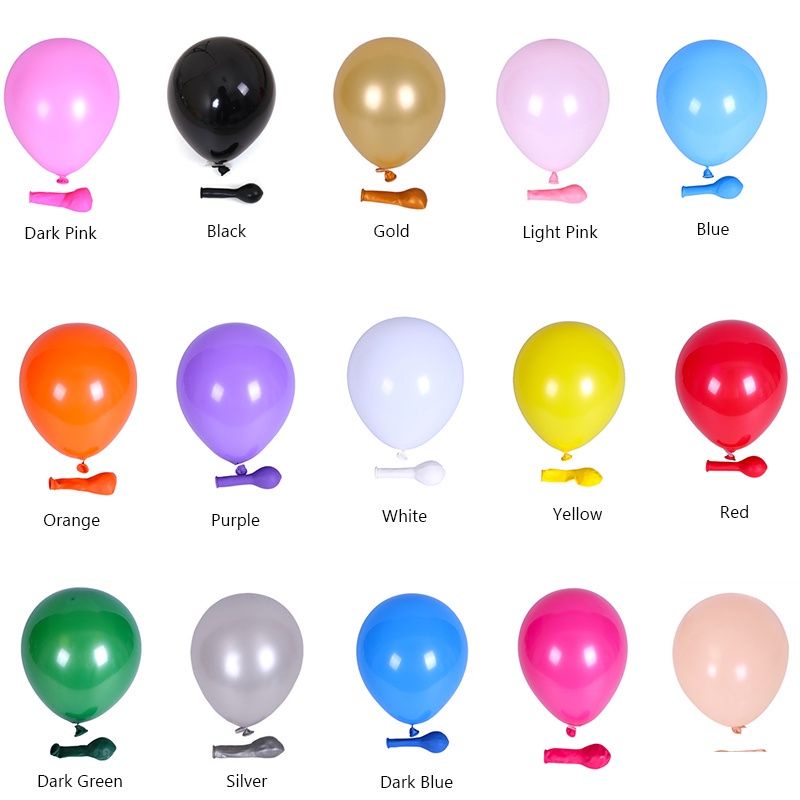 20pcs matha 5 inchi ballon latex belon 1.8g party decoration | Shopee ...