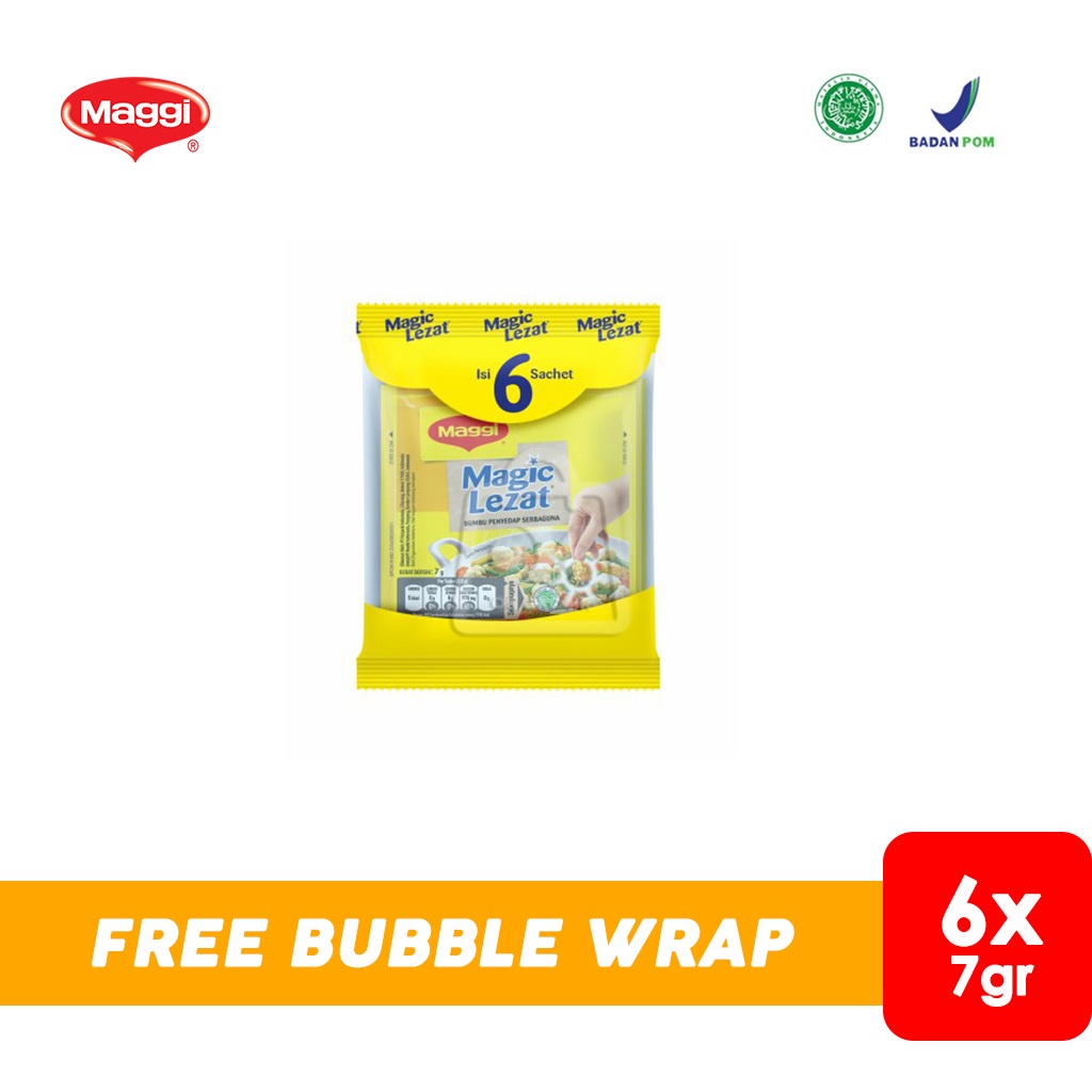 Delicious Magic Maggi Flavoring Sachet Contents 6x7gr Shopee Malaysia