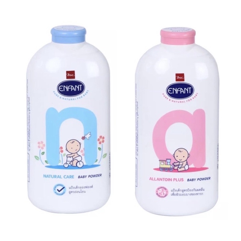 ENFANT Enfond Baby Powder Nature Care Anti-Rash Formula 400g 1 Bottle ...