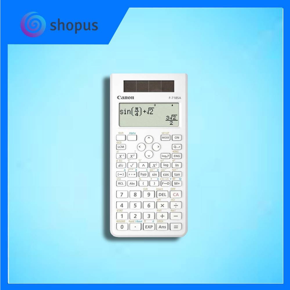 Canon F-718SA-WH Scientific Calculator (White) | Shopee Malaysia