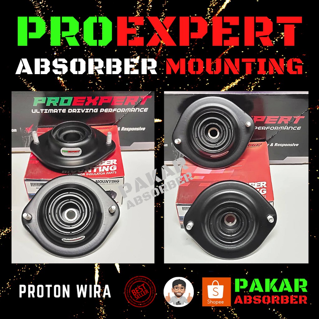 PROEXPERT ABSORBER MOUNTING PROTON WIRA SATRIA [FRONT 2PCS] | Shopee ...