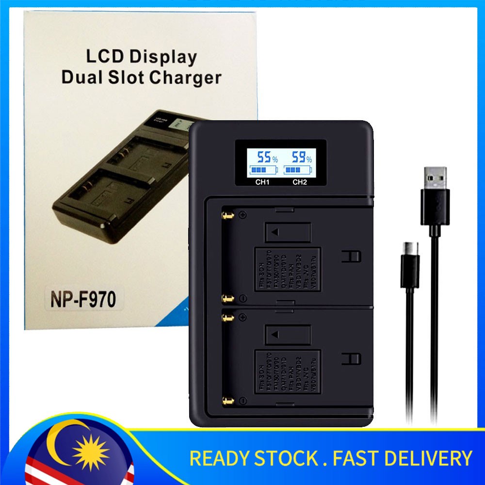 🔥 READY STOCK 🔥HIHILAH Sony Np-F970 Np-F570 Np-F770 USB Camera Compact ...
