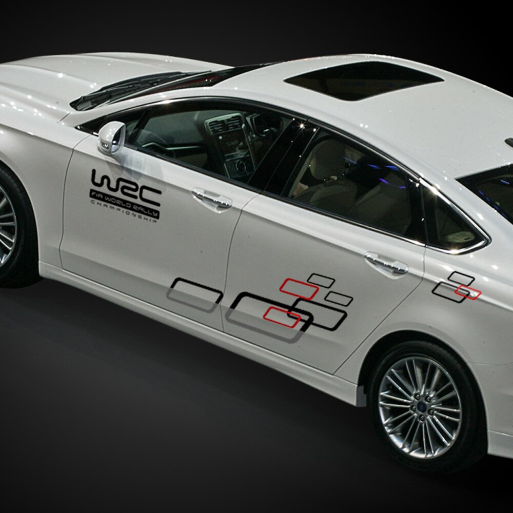 WRC Rally Sport Car Whole Body Stickers and Decals Car-styling for ...