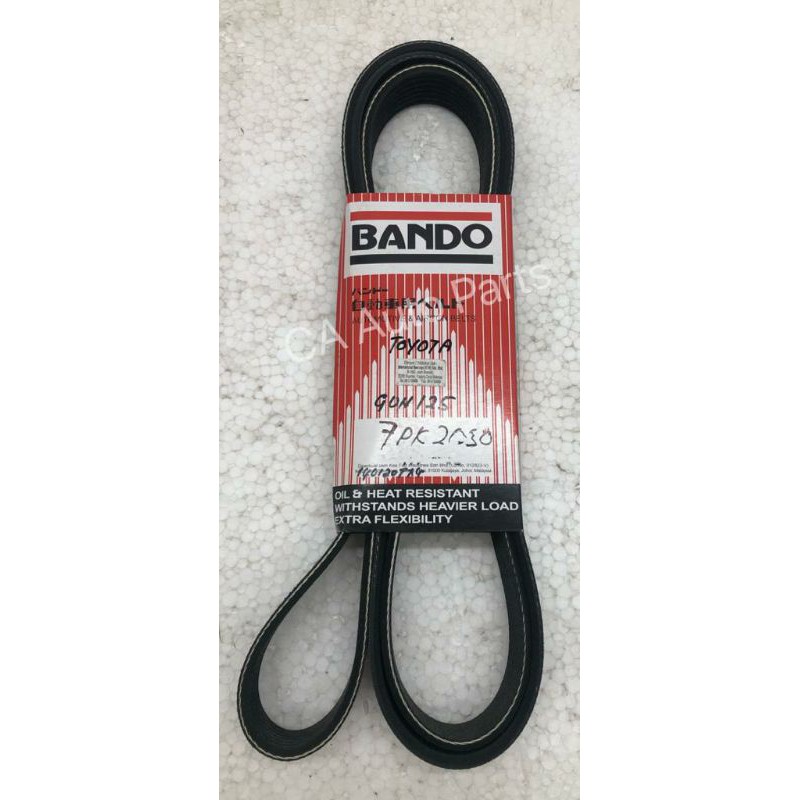 TOYOTA GUN 125 BANDO FAN BELT 7PK 2050 | Shopee Malaysia