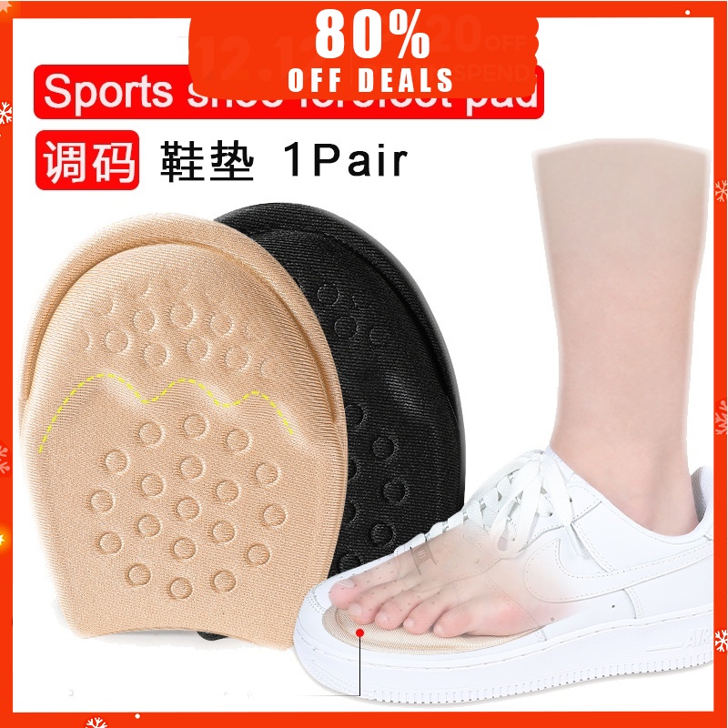 High Heels Pain Relief Sports shoe forefoot pad,Non-slip Shoes Insert ...
