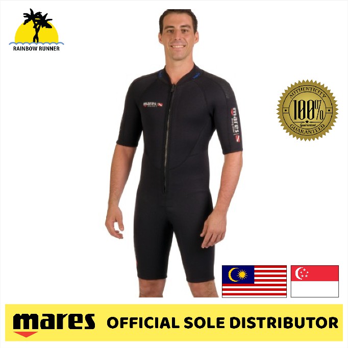 Mares Rover Shorty 3.2 with Front Zip Wetsuit | Shopee Malaysia