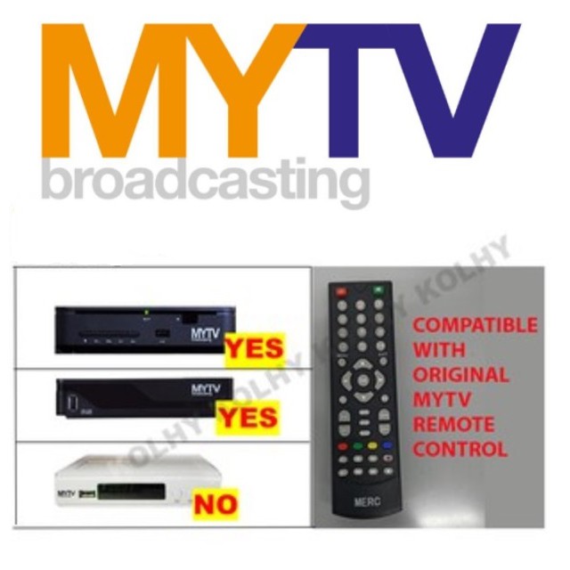 Phison / Merc MYTV Decoder Remote Control | Shopee Malaysia