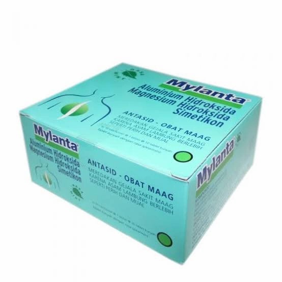 Mylanta TABLET TAB 100TAB 100TABLET 100'S 10STRIP ANTASIDA DOEN / SUPER ...
