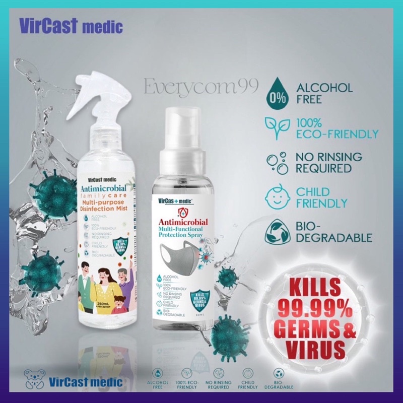 Vircast Medic Family Care Antimicrobial Multi-Functional Protection ...