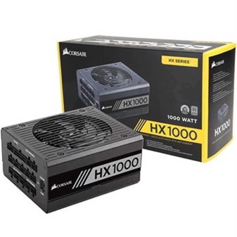 Corsair HX Series HX1000 — 1000 Watt 80 PLUS PLATINUM Certified Fully ...