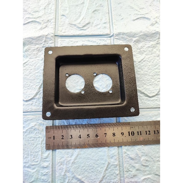 Speaker Spicon Terminal Speakon Plate Panel 2 Holes Speaker Box Socket ...