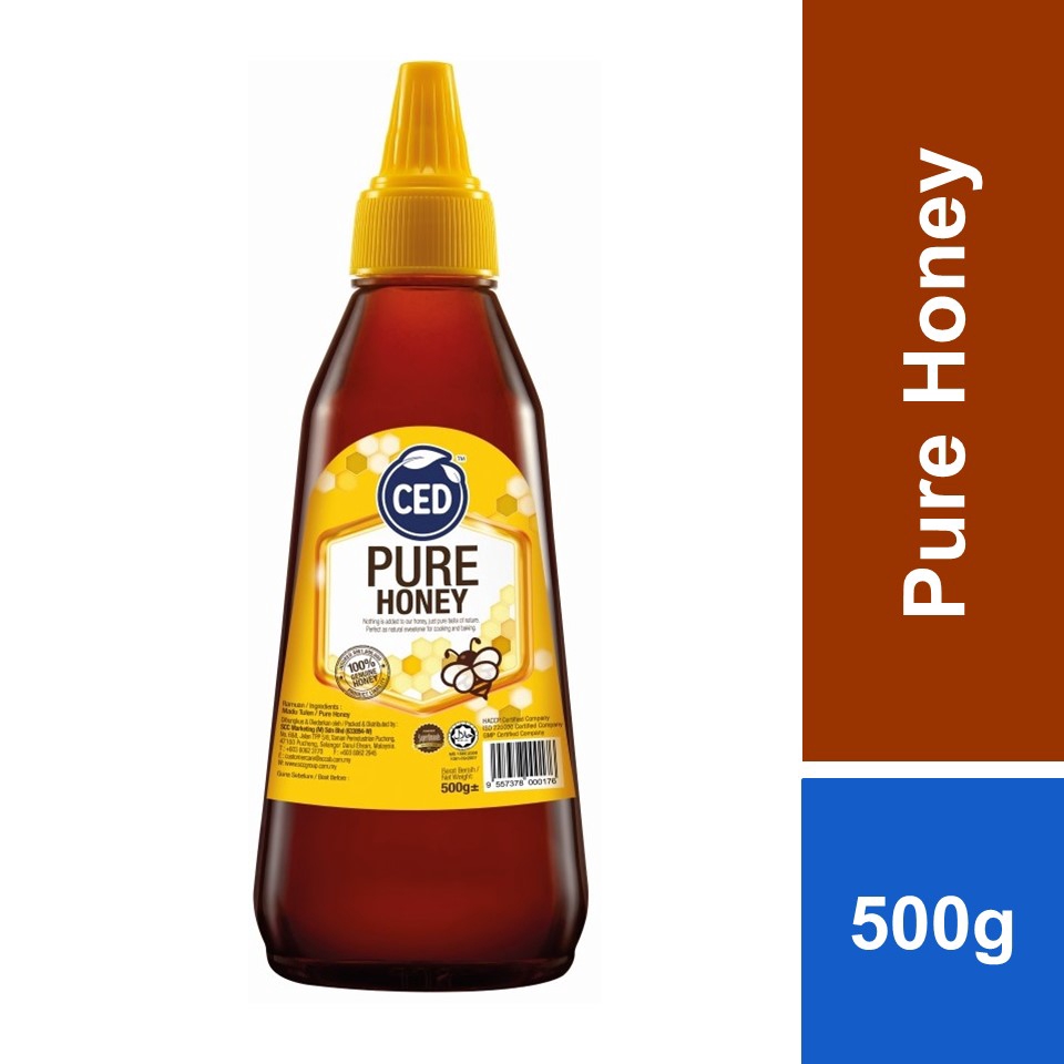 Ced Natural Pure Honey 500g | Shopee Malaysia